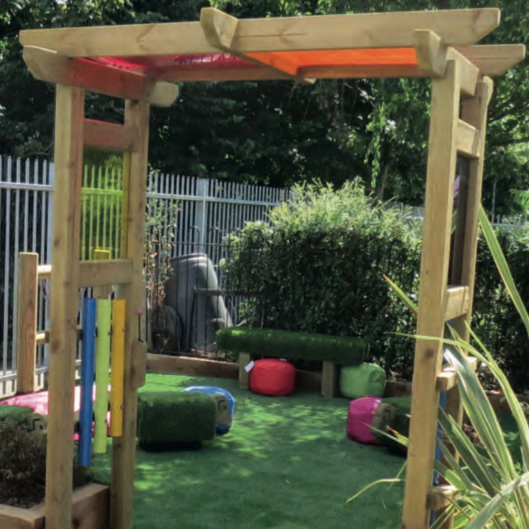 Sensory Pergola - Ballycastle Climbing Frames Sensory Pergola - Ballycastle Climbing Frames